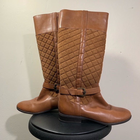 Isaac Mizrahi | Shoes | Isaac Mizrahi Imara Tall Quilted Riding Boots ...